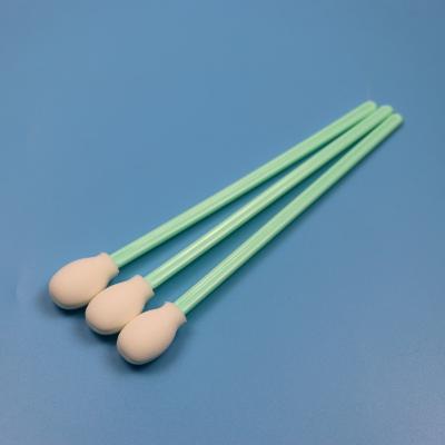 중국 180mm 린트 무료 추가 긴 손잡이 둥근 스펀지 청정실 스랩 프린터 청소 원형 폼 스랩 판매용