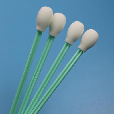 중국 180mm 린트 무료 추가 긴 손잡이 둥근 스펀지 청정실 스랩 프린터 청소 원형 폼 스랩 판매용