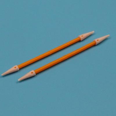 중국 린트 무료 오렌지 스틱 듀얼 엔딩 톱 스펀지 세부 스랩 청정실 폼 스랩 판매용