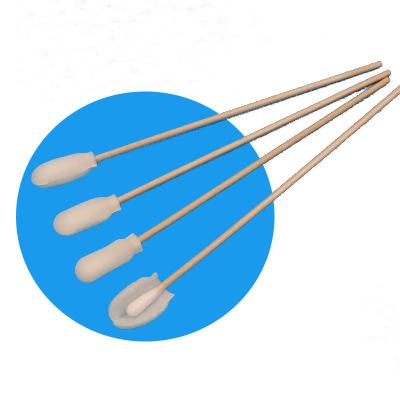 Cina TX720 Biodegradabile bastoncino di legno bastoncino di spugna Medical Foam Cover Applicator di cotone in vendita