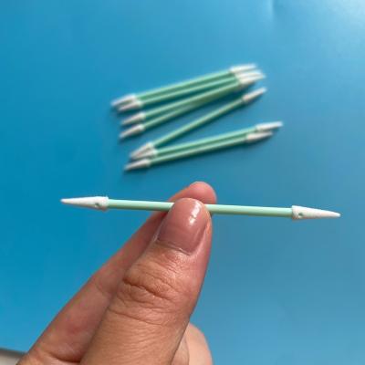 China TX750 Double Pointed Foam Swabs Ultra Fine Tips For Circuit Boards Microelectronics Sensitive Component Cleaning for sale