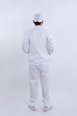 China Anti Static Stand Collar Uniform Set Perfect For Electronics And Pharma Professionals In Controlled Workspaces for sale