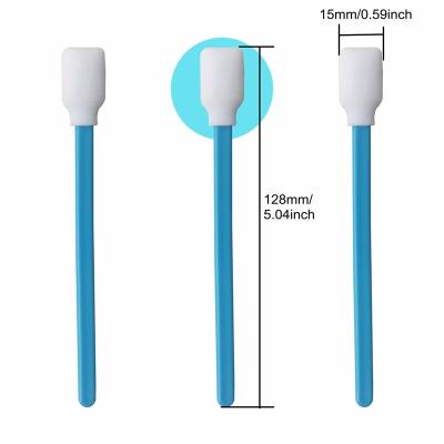 China Reinraum-Schaumspülungen 128 mm Polypropylen-Griff für Druckerwartung zu verkaufen