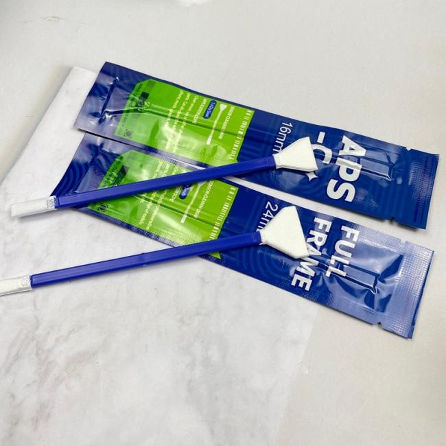 Microfiber cloth and brush included in cleaning kit