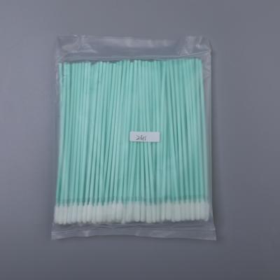 China TX740 Type Foam Swab - 165mm Long with Rigid Handle for Effective Slot Cleaning for sale
