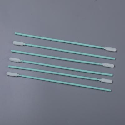 China TX740 Type Foam Swab - 165mm Long with Rigid Handle for Effective Slot Cleaning for sale