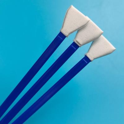 China Individual Wrapped Microfiber Cleaning Swab Double Ended Sensor Swab APS-C Camera Cleaning Swab  with Blue Handle for sale