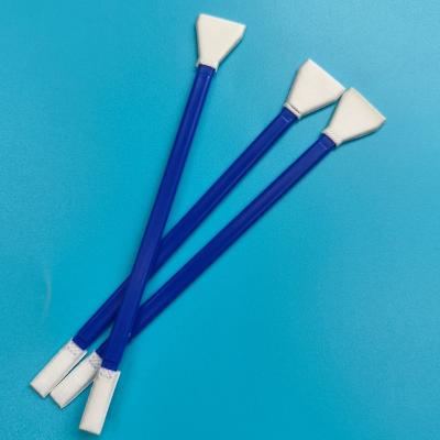 China Individual Wrapped Microfiber Cleaning Swab Double Ended Sensor Swab APS-C Camera Cleaning Swab  with Blue Handle for sale