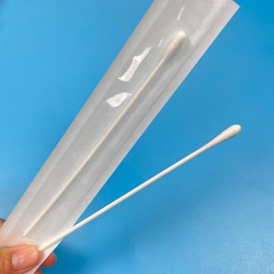 China Gynaecological Specimen Collection Swab: Cotton Tip for Vaginal & Cervical Sampling Total Length 150mm for sale
