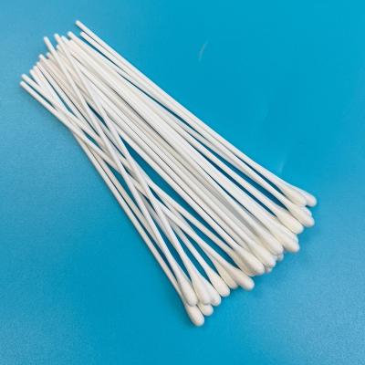 China Disposable Breakable PS Stick Dacron Surface Sampling Swab for Food Flu Test Oral Specimen Collection Swab for sale