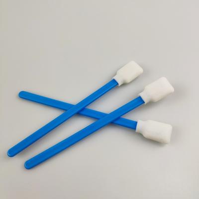 China 5mm Head Thickness Foam Cleaning Swabs Lint Free Cleanroom Swab Total Length 71mm Tool for Semiconductor and Optical Component Cleaning Tasks for sale