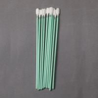China 165mm Cleanroom Disposable Cleaning Polyester Swabs for sale