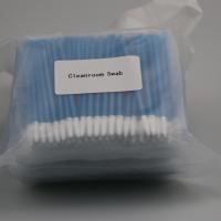 China Mini Pointed Sharp Head Dustless Disposable Cleanroom Polyester Swab 100pcs/bag for sale