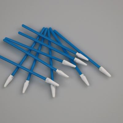 China PP Stick Sharp Head Dacron Tipped Swab For PCB Cleaning for sale
