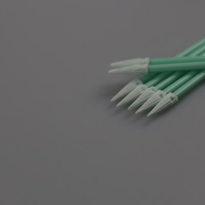 중국 폴리에스테르 끝은 데이크론 천 머리 고청정실 면봉을 가리켰습니다 판매용