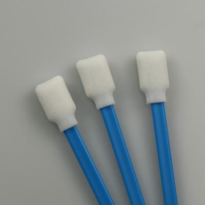 China PP Stick Rectangle Foam Tip Cleaning Swabs For Printer for sale