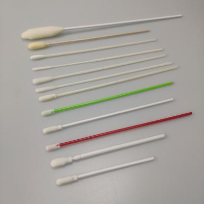 중국 135 밀리미터는 어떤 형광 없이 셀 스폰지 검체 수집 면봉을 엽니다 판매용