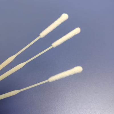Cina Di nylon sterili del tampone della raccolta del campione affollati si dirigono verso la gola orale nasale in vendita