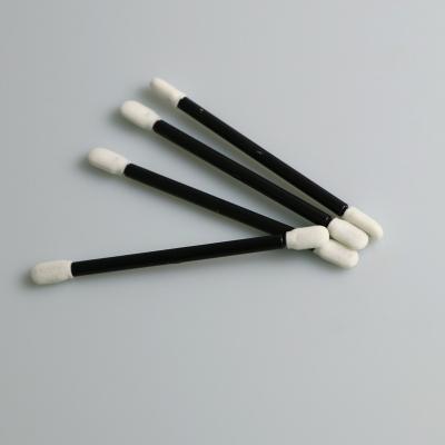 China Cleanroom Pluksel - de vrije Open Schoonmakende Zwabber van het Celschuim met Dubbele Hoofden Te koop