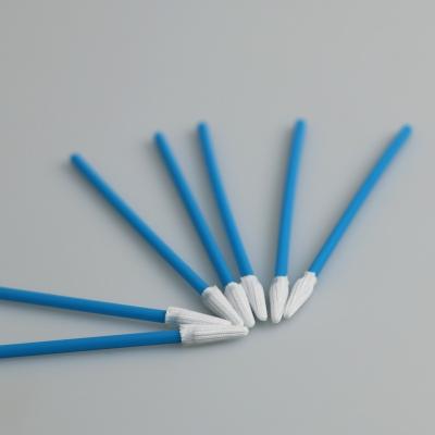 China 3" PP Stick Micro Pointed Polyester Tipped Swabs For Electronics Cleaning for sale