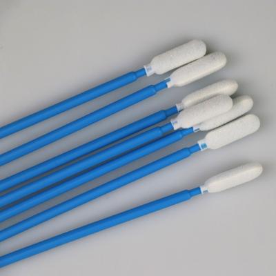 China Lint Free Industrial Foam Tip Cleaning Swabs  165mm Length for sale