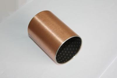China Various PTFE and polymer Bronze Wrapped Du Bearing with good wear and proper hardness for sale