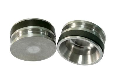 China High Durability Unique Design Banded Piston With Fe C Cu Based Material And Filled PTFE for sale