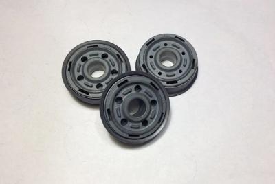 China Single Lip Filled Ptfe Front Shock Piston Od 30.13 - 30.33 Mm In Black Color for sale