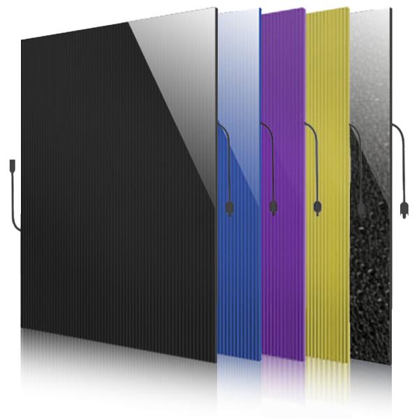 Quality Avcon New Tech BIPV Solar Panel Glass Transparent Triple-Glazed CIGS Panel for Building Facade Topcon & HJT Type for sale