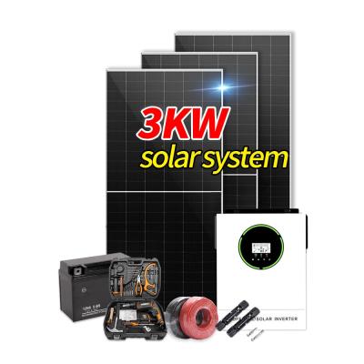 China Avcon Home Solar System Off Grid 10kw Solar with Battery Home Solar Energy System Kit Solar Panel for sale