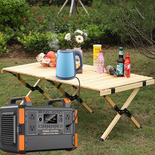 Quality HP Power Smart Solar Generator 220V Portable Lifepo4 Power Station 3000W 1200W Rated Power MPPT Controller External Battery for sale