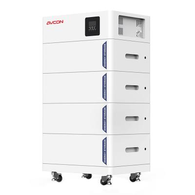China Stackable High Voltage LFP Battery 2.5Kwh to 20Kwh for Hybrid All in One Solar Energy System With Lithium Ion Battery for sale