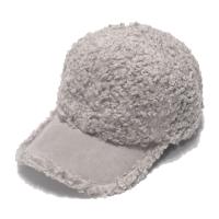 China Warm plush baseball cap simple casual solid color all-matching cap for sale