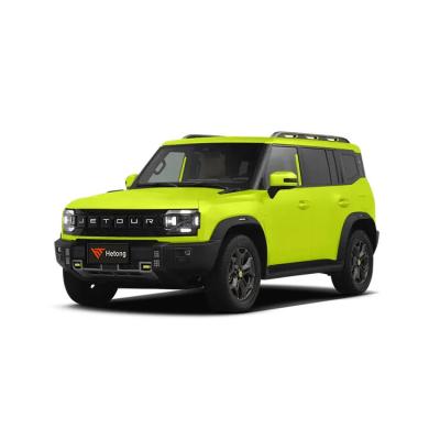 Cina 2023 Chery Jetour Traveler 2024 T-1 2.0T Turbo Benzina Benzina 5 posti Rosso/Azzurro in vendita