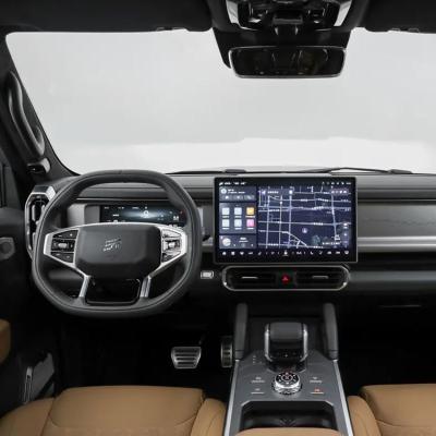 Cina 2023 Chery Jetour Traveler 2024 T-1 2.0T Turbo Benzina Benzina 5 posti Rosso/Azzurro in vendita