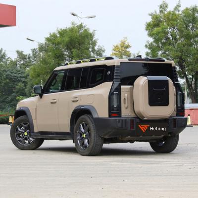 Cina Jetour Traveller 2024 SUV a quattro ruote con Quick Speed Up e Jetour Traveller 2.0T rosso/blu in vendita