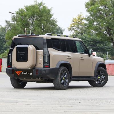 Cina Jetour Traveller 2024 SUV a quattro ruote con Quick Speed Up e Jetour Traveller 2.0T rosso/blu in vendita