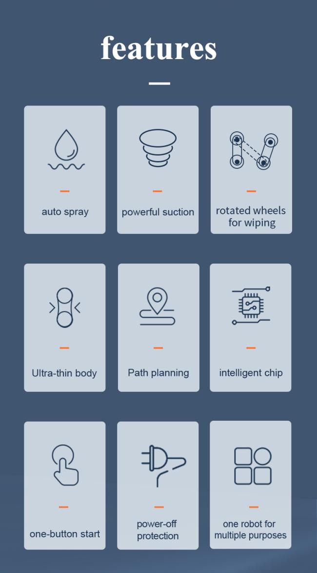 Smooth Glide Window Cleaning Robot - App Control Interface