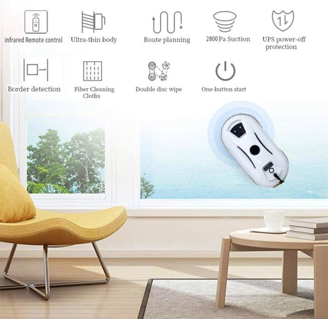 Window Cleaner Robot side view