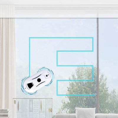China 24V 80W Smart Window Cleaning Robot with 120-150 Min Runtime for sale