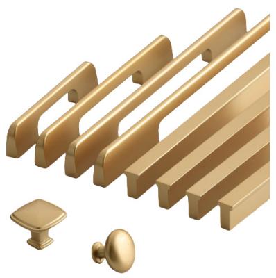 中国 Factory direct modern simple aluminum door handle American black shoe cabinet closet cabinet lengthen cabinet door pulls 販売のため
