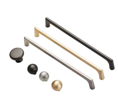 中国 Modern Simple Closet Pulls American Furniture Cabinet Door Knobs Pearl Black Cabinet Drawer Pulls Support Customization 販売のため