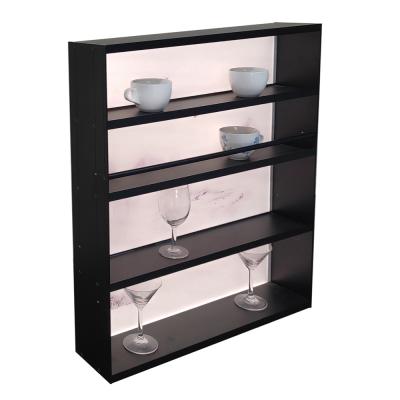 China Light Panel Display Racks Aluminum Display Shelf for sale