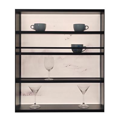 China Light Panel Display Racks Aluminum Display Shelf for sale