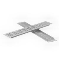 China Punching Rectangular Ventilation Net Aluminum Alloy Plate for sale