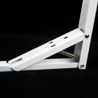 China 10kg Load 195mm Adjustable Iron Wall Support Bracket for sale