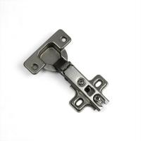 China Full Overlay Nickel Plated Kitchen Cabinet Hinge 45mm for sale