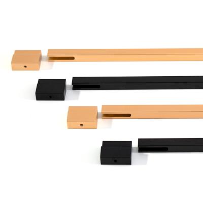 Cina Hardware dorato di alluminio a 12 pollici delle maniglie di porta del guardaroba per la camera da letto in vendita