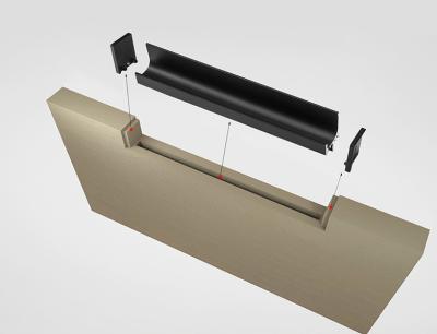 Cina L'OEM incastona la cucina di alluminio tratta 50mm-500mm per l'armadietto in vendita
