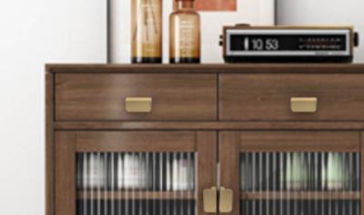 Chine Poignées modernes en aluminium de Cabinet de poignée de meubles de place et d'or de boutons à vendre